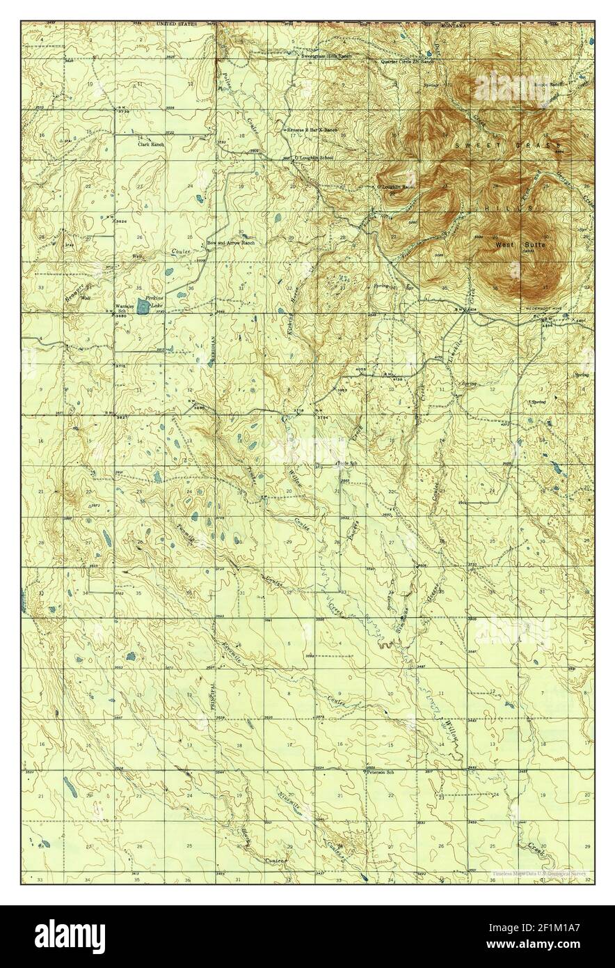 Butte montana map Cut Out Stock Images & Pictures - Alamy