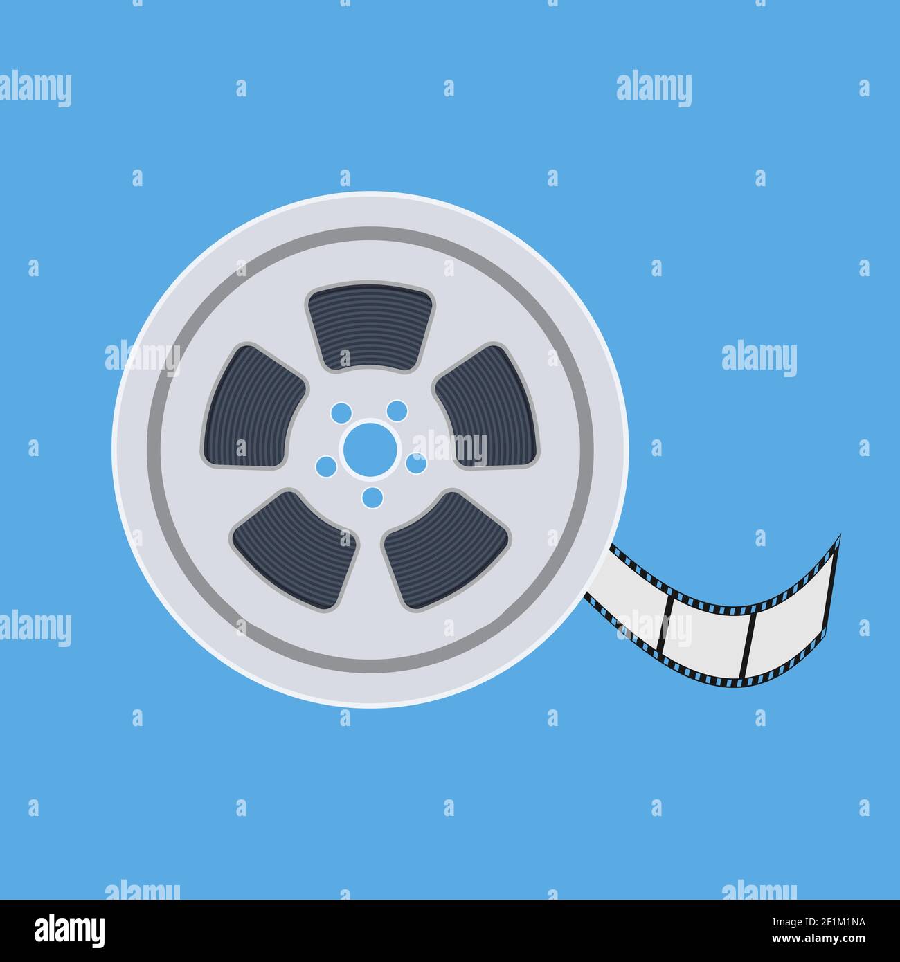 Flat metal strip Stock Vector Images - Alamy