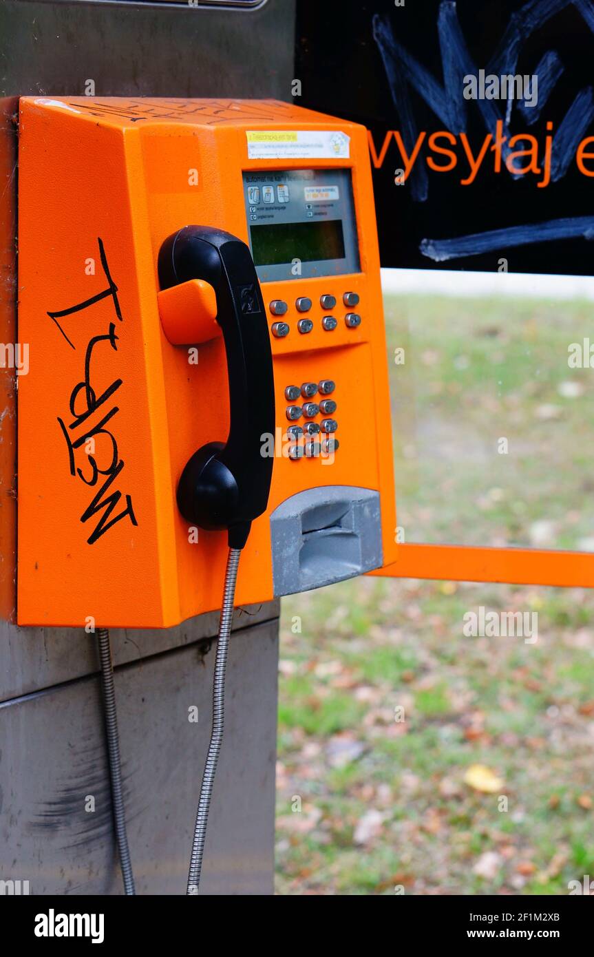 Polish telephone company hi-res stock photography and images - Alamy