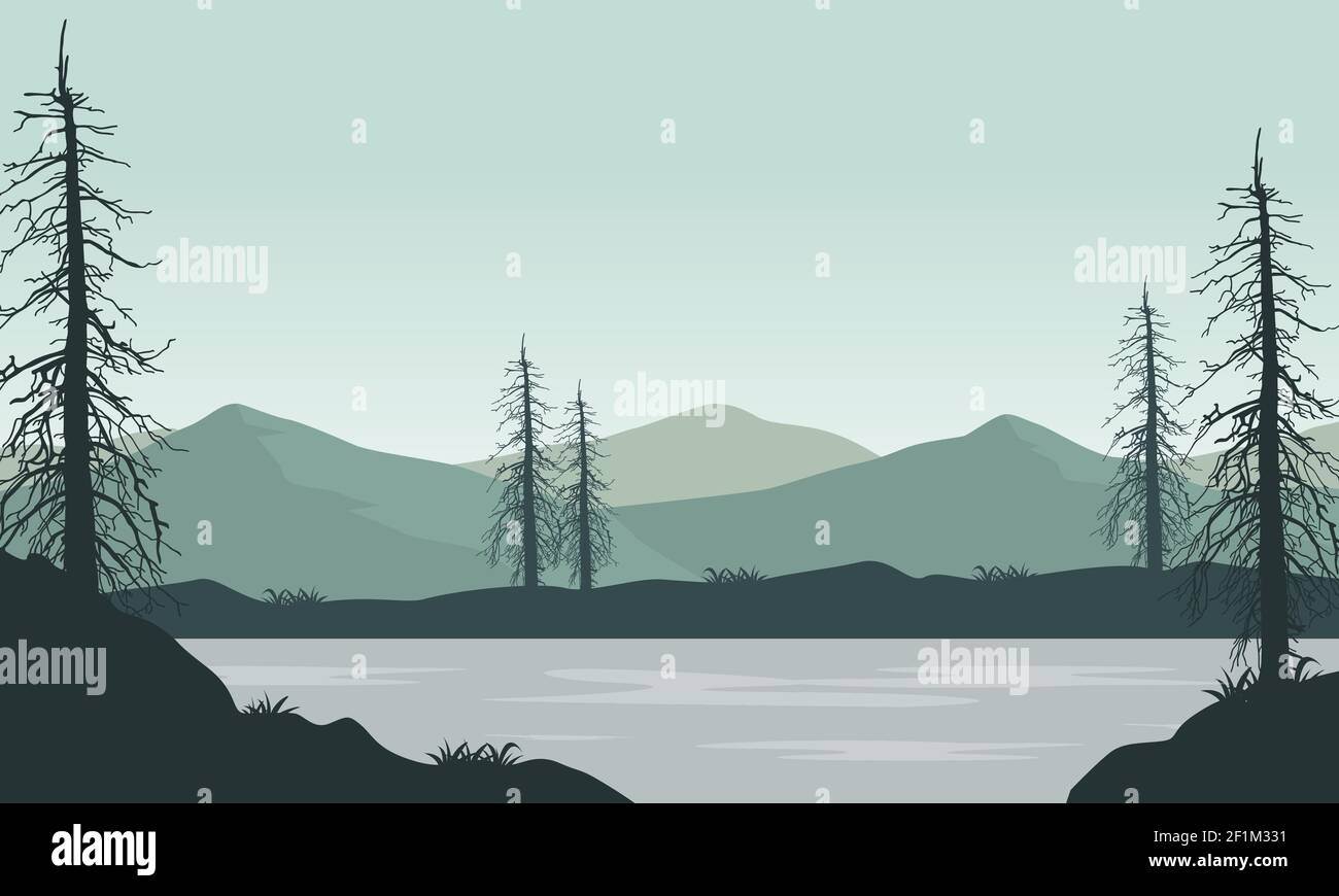 Clear morning skies with great views of the mountains from the ...