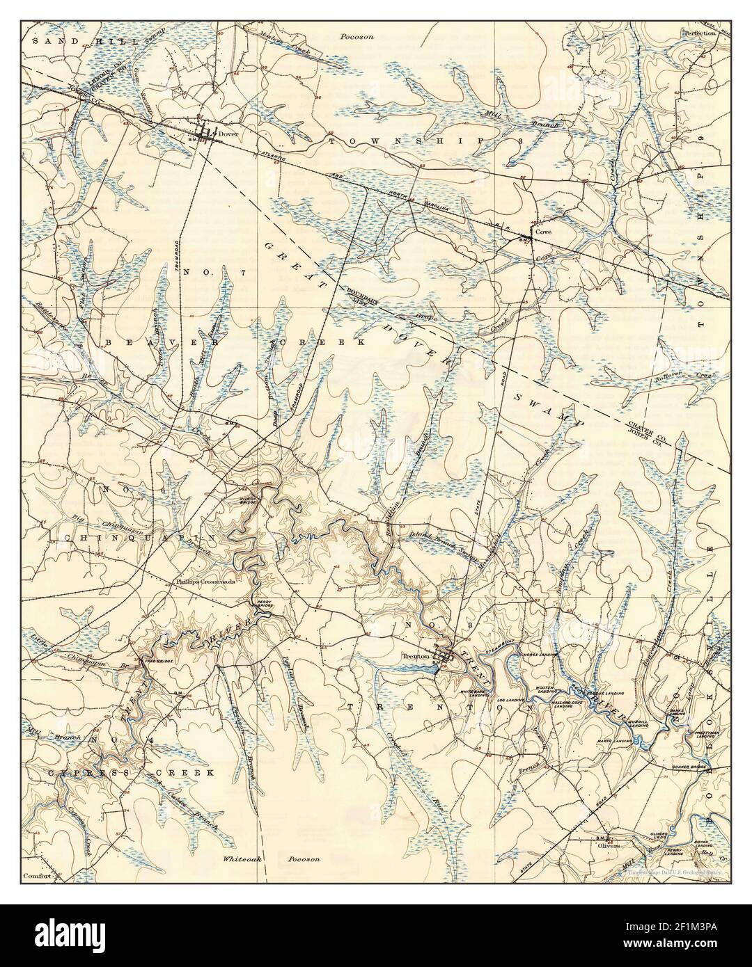 River trent map Cut Out Stock Images & Pictures - Alamy