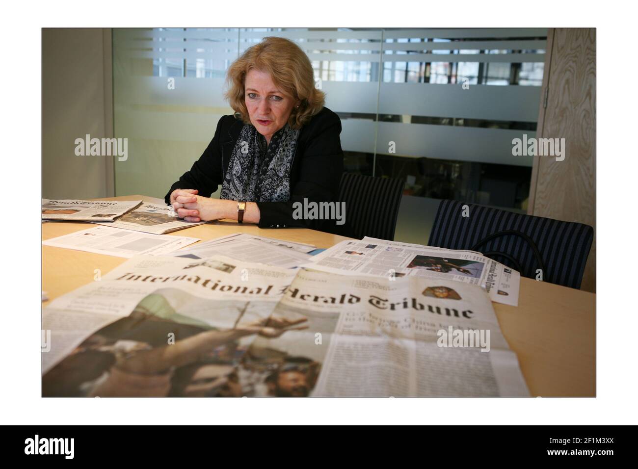 Alison Smale... Executive Editor of the International Herald Tribune ...