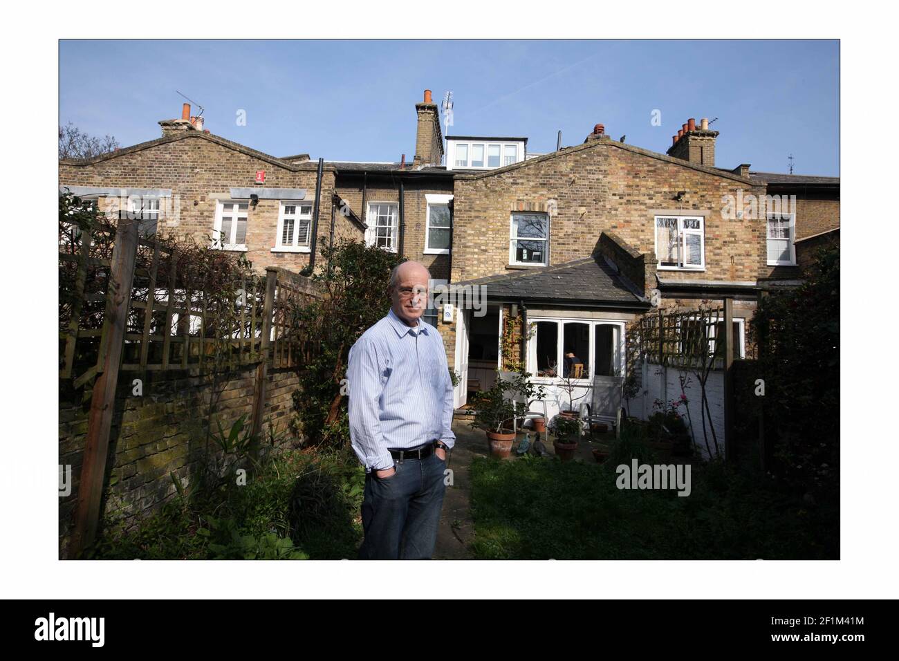 Ian Sinclair in the house where he has lived for 40 yearsphotograph by ...