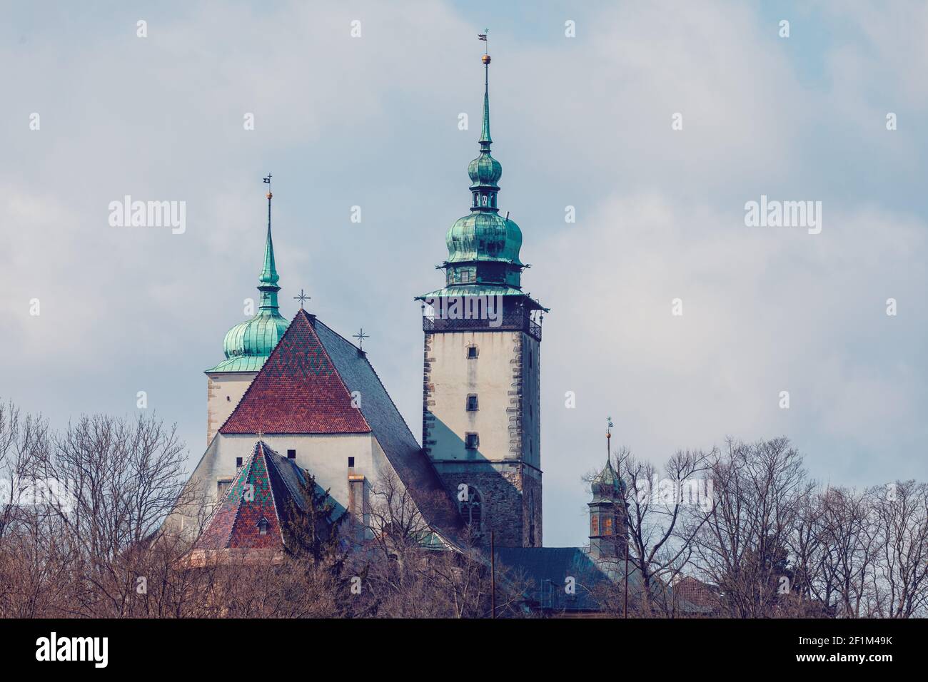 Church of St. James the Greater in Jihlava is a three-aisled hall ...