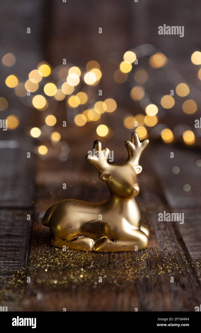 Golden stag hi-res stock photography and images - Alamy