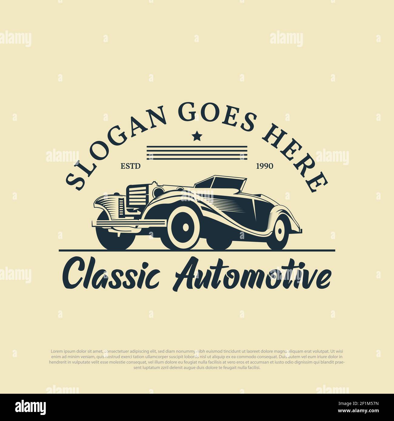 Classic Cars Logo Font