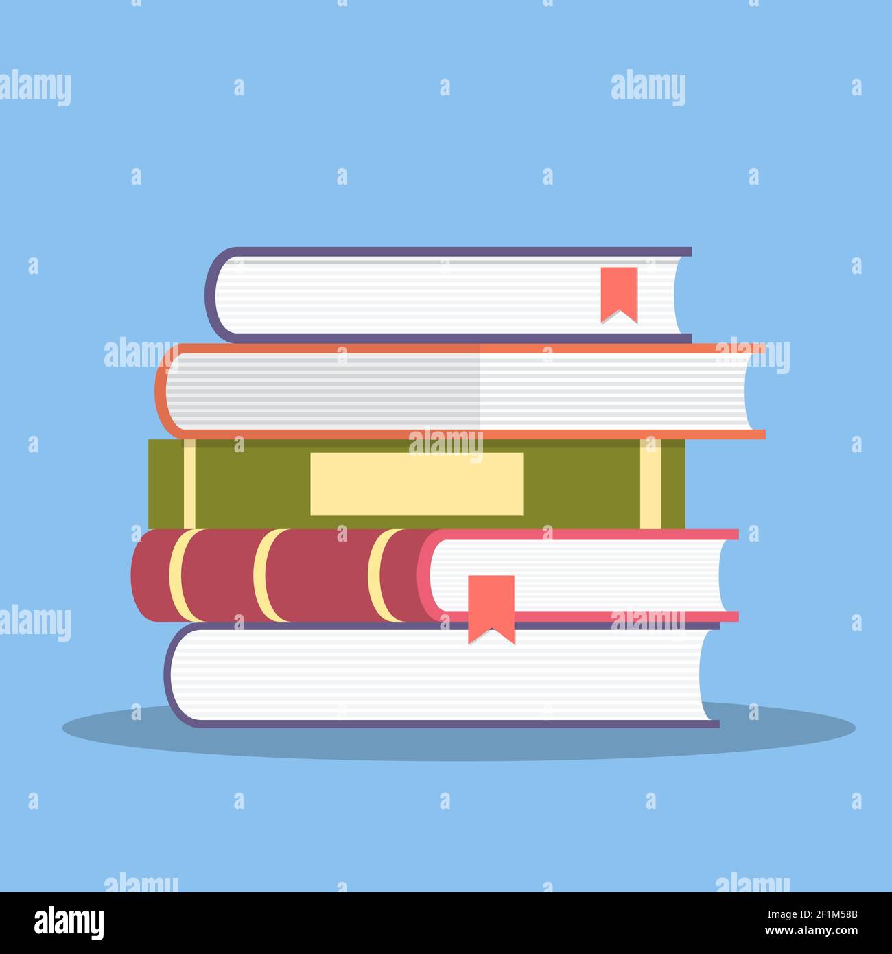 Student book button in Stock Vector Images - Alamy