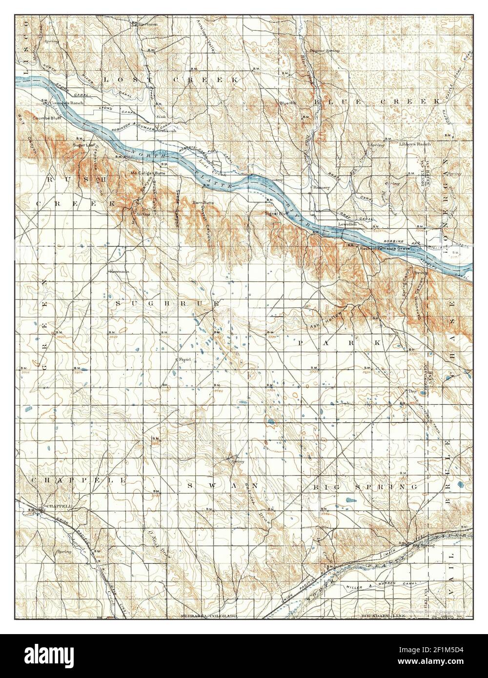 Chappell nebraska map hi-res stock photography and images - Alamy