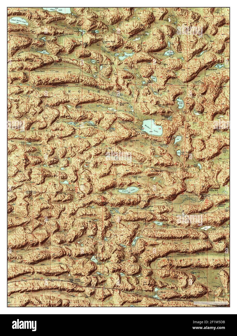Ashby, Nebraska, map 1949, 1:62500, United States of America by ...