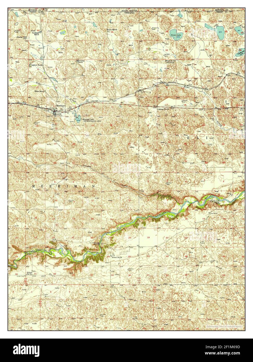 Map of merriman Cut Out Stock Images & Pictures - Alamy