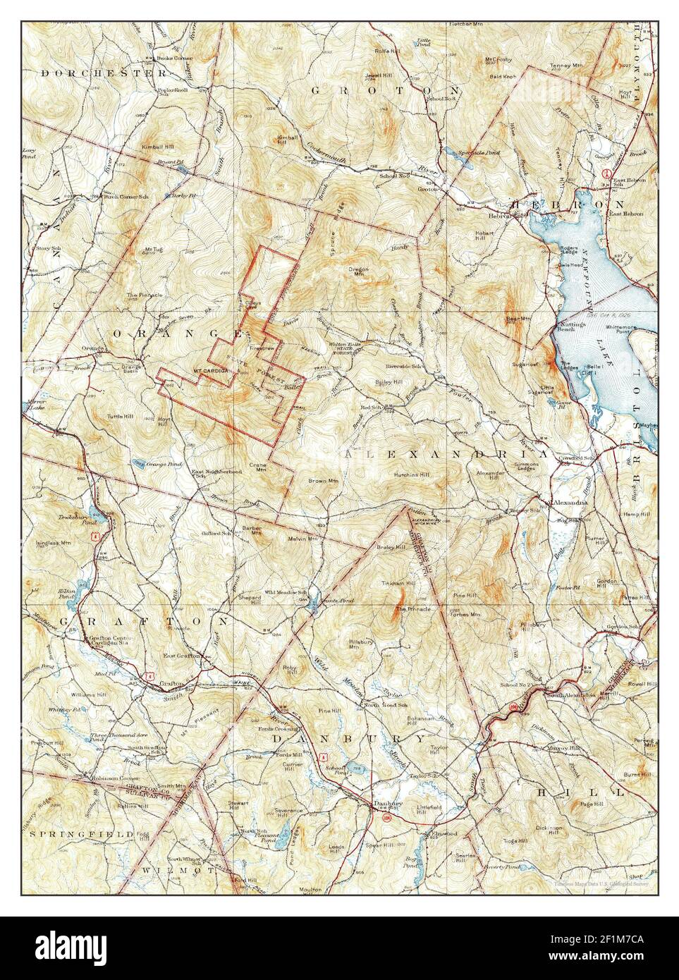 Map of cardigan Cut Out Stock Images & Pictures - Alamy