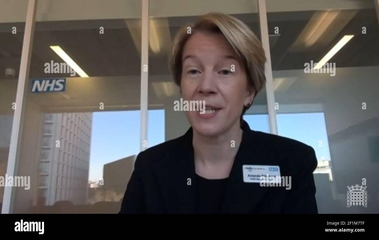 Amanda pritchard nhs hi-res stock photography and images - Alamy