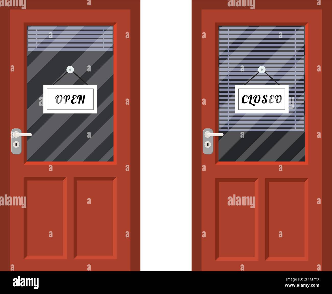 Home open front door Cut Out Stock Images & Pictures - Alamy