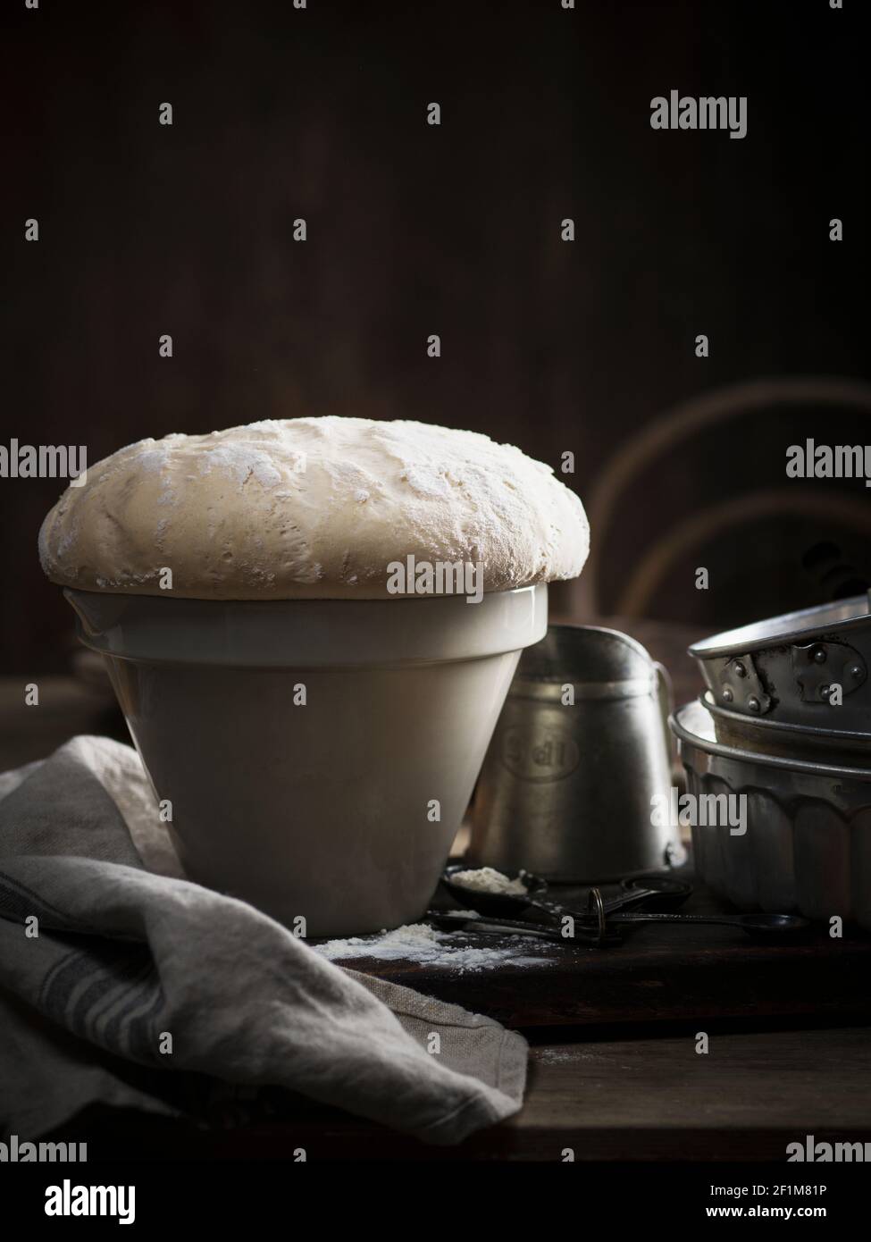 Dough in pot hi-res stock photography and images - Alamy