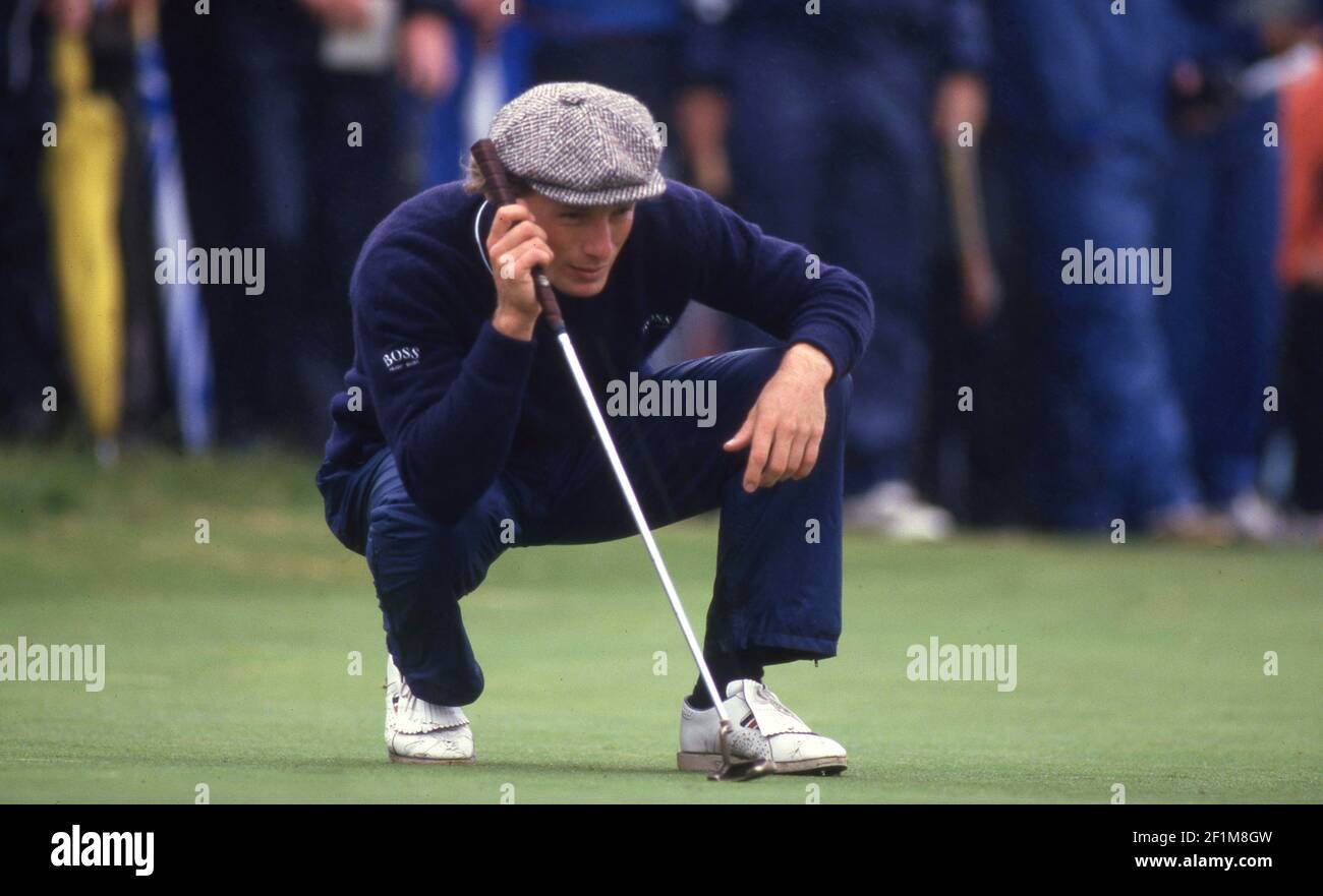 British Open Golf Championship 1987 Bernhard Langer Photo by Tony ...