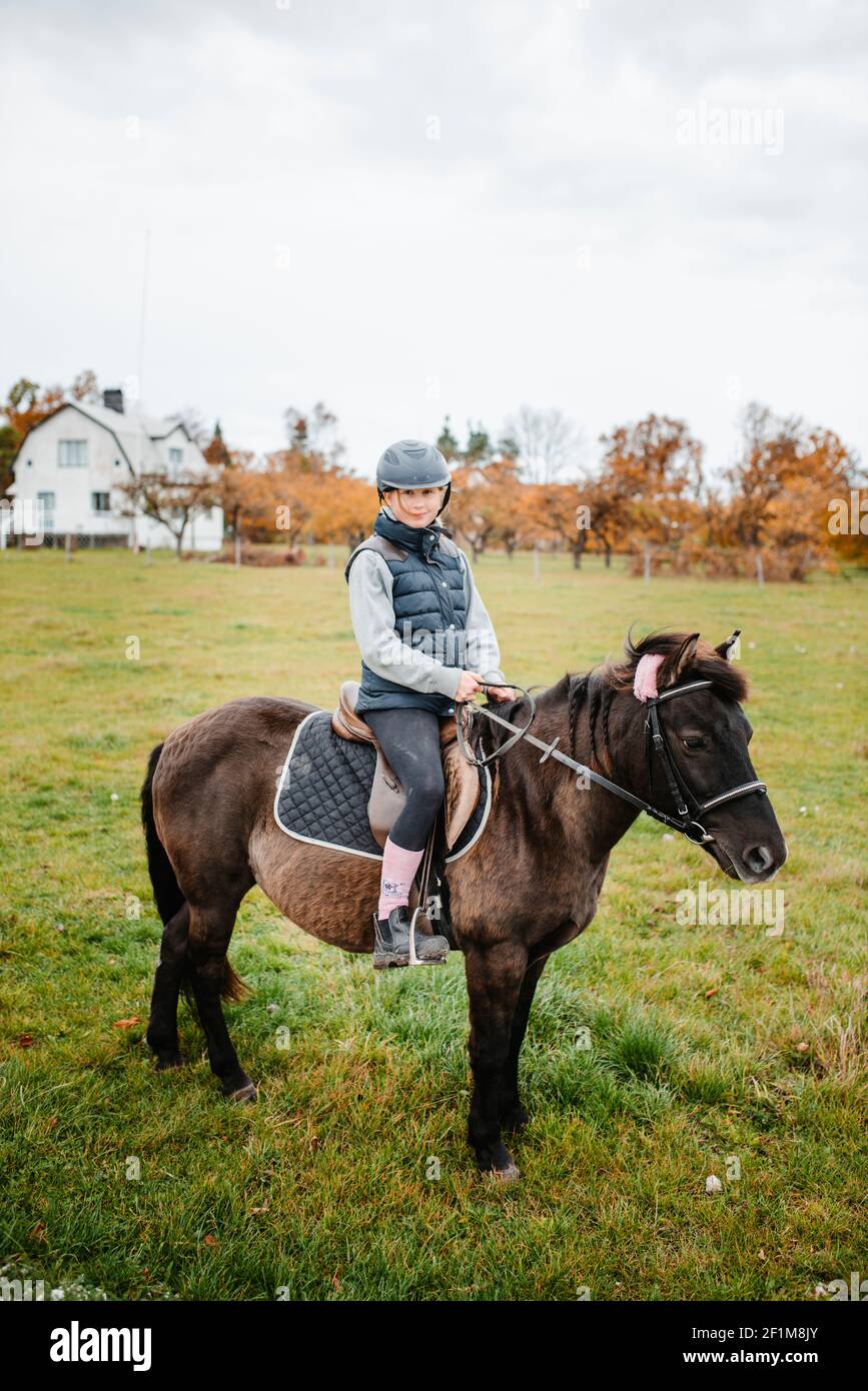 Pony girl hi-res stock photography and images - Alamy