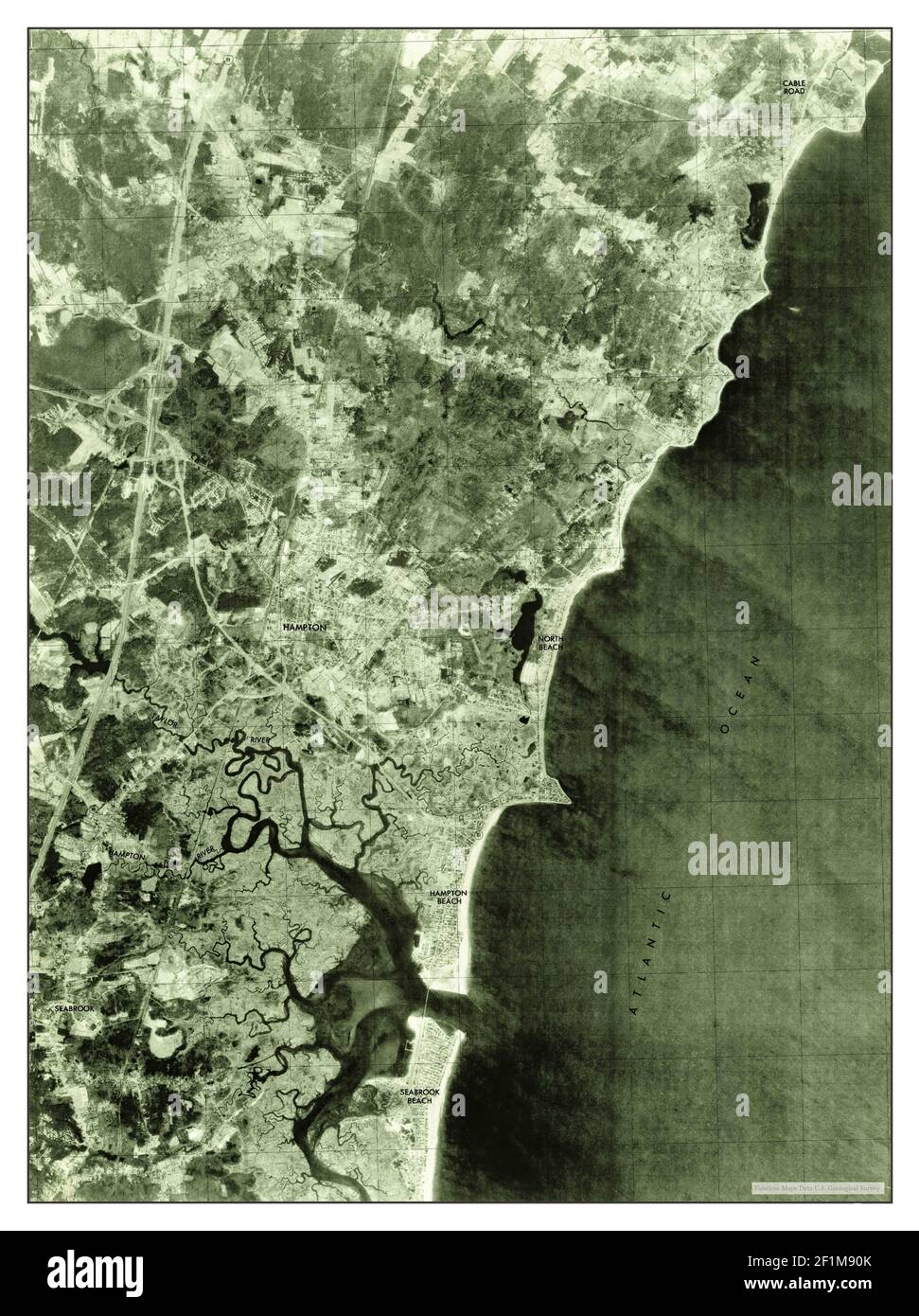 Hampton, New Hampshire, map 1977, 1:25000, United States of America by ...