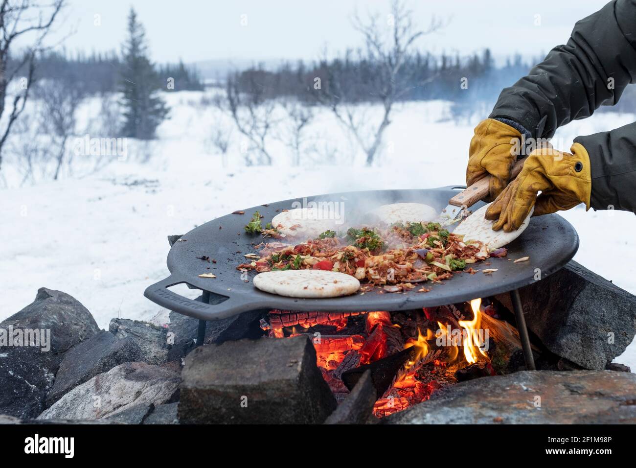 Smoking Meat Campfire High Resolution Stock Photography and Images - Alamy