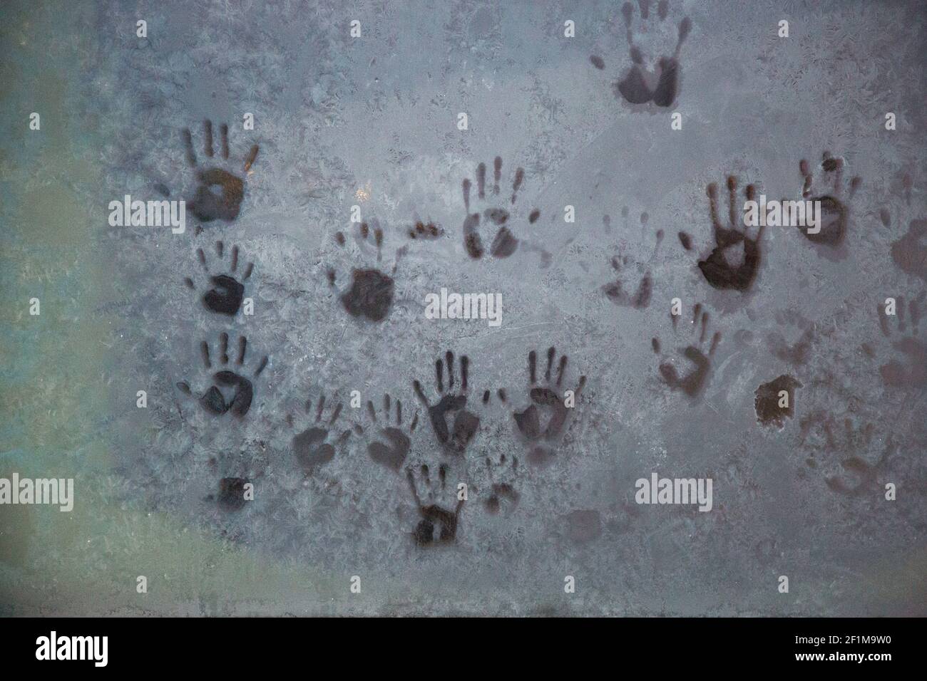 Hand imprints hi-res stock photography and images - Alamy