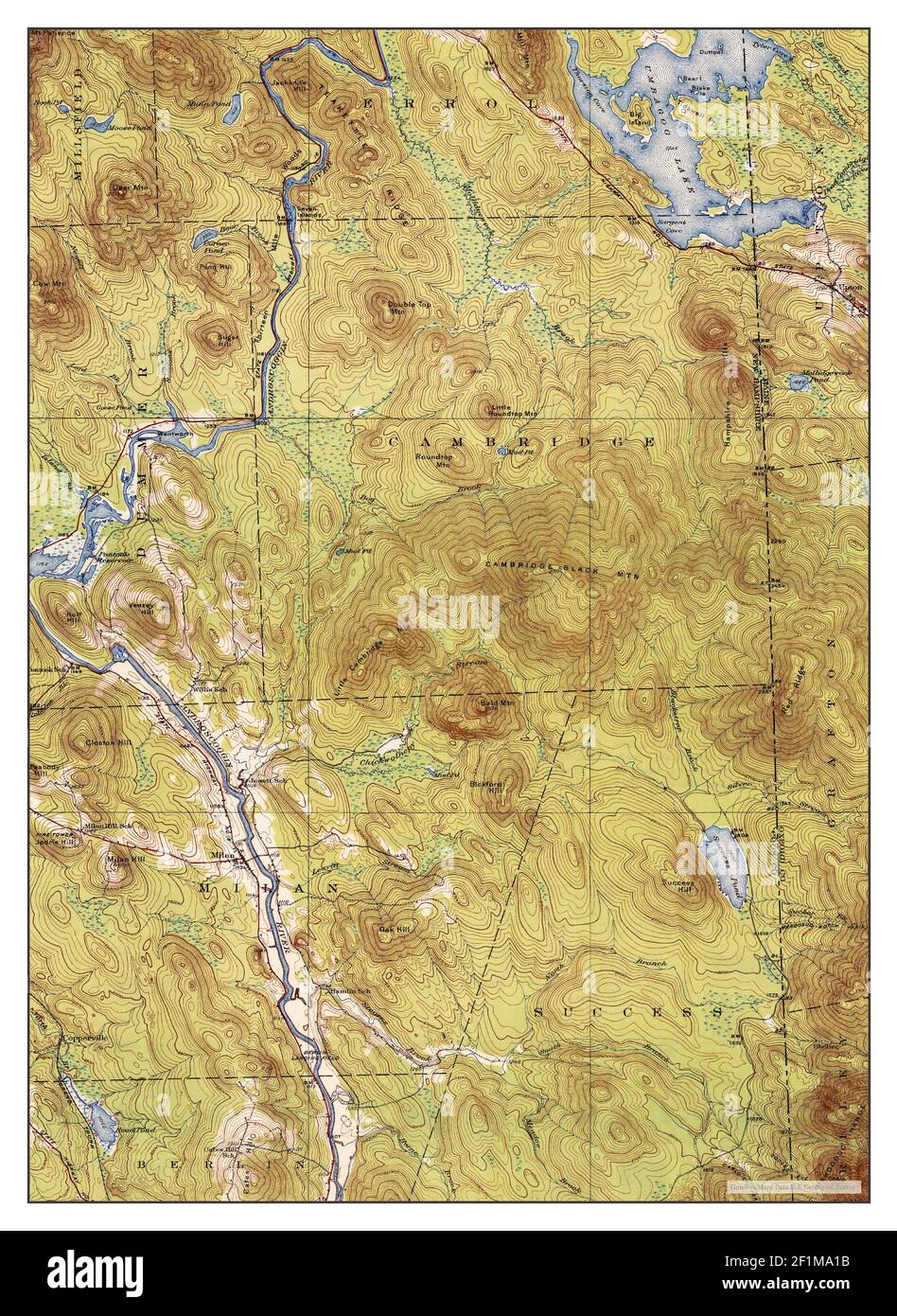 Vintage map of milan Cut Out Stock Images & Pictures - Alamy