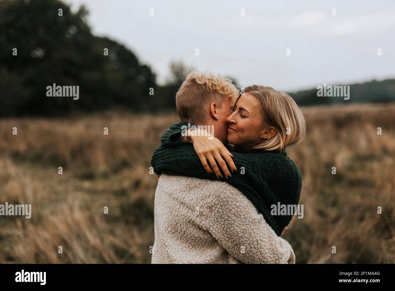 Happy female couple together Stock Photo - Alamy