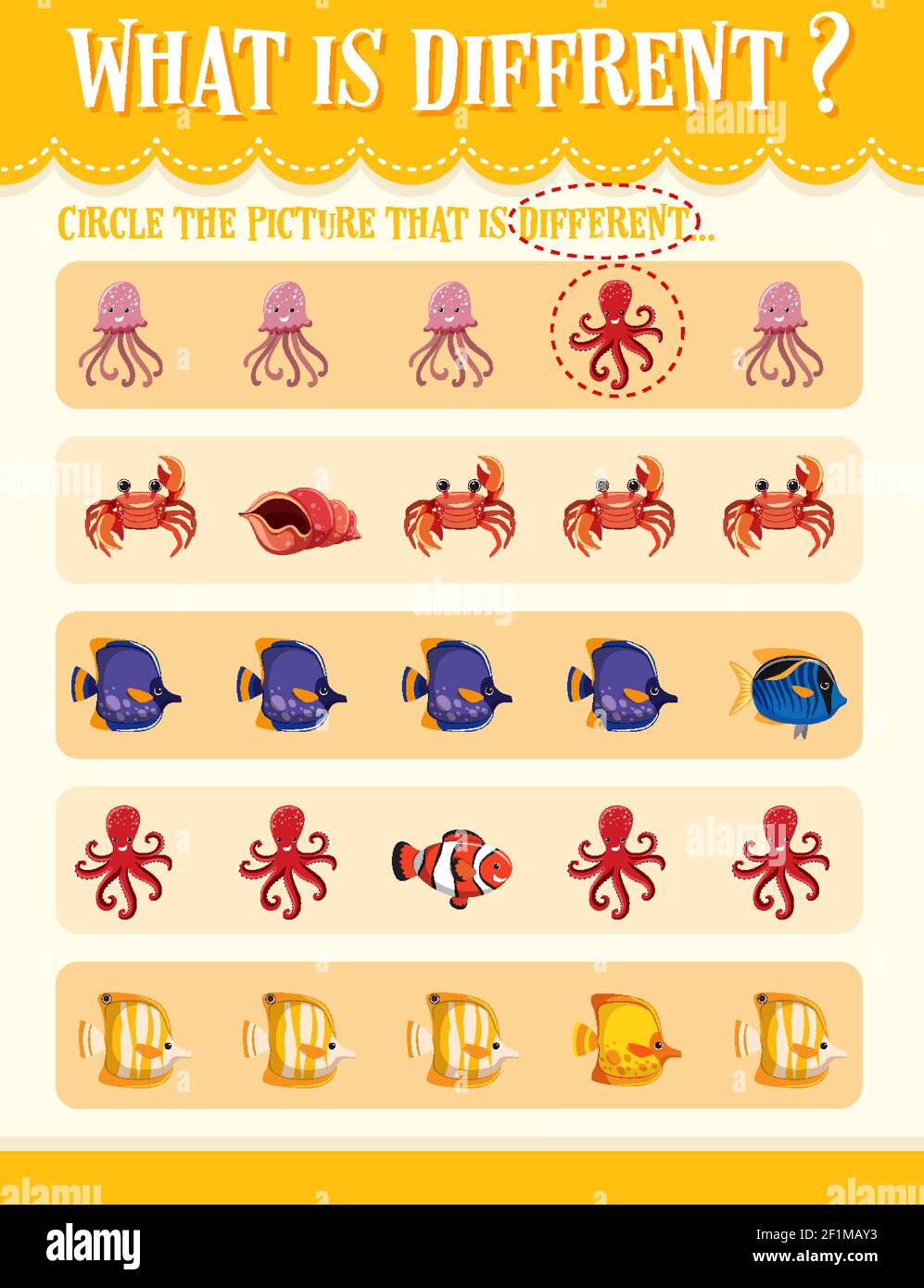 Math count number worksheet illustration Stock Vector Image & Art - Alamy