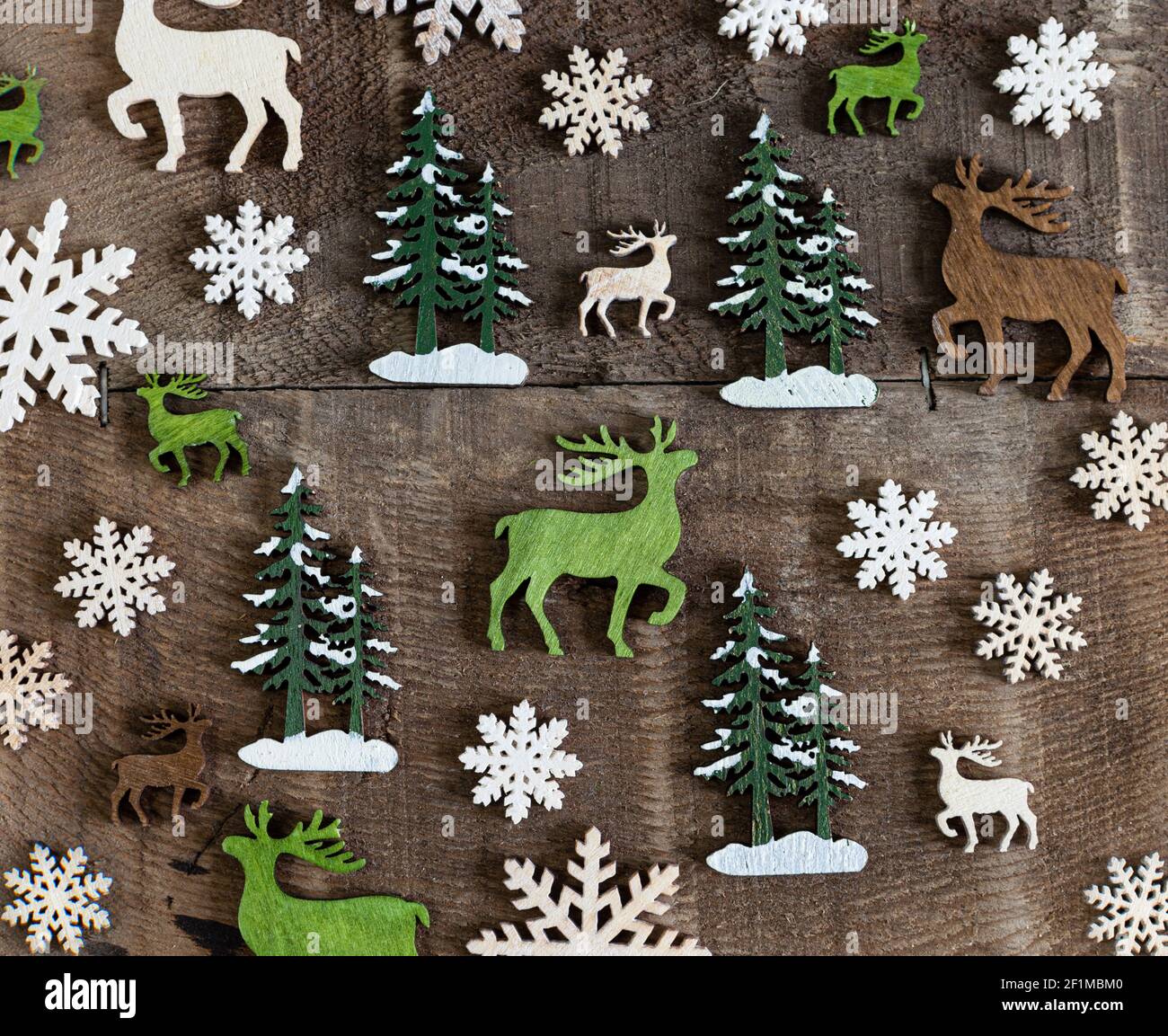 Deer with trees hi-res stock photography and images - Alamy