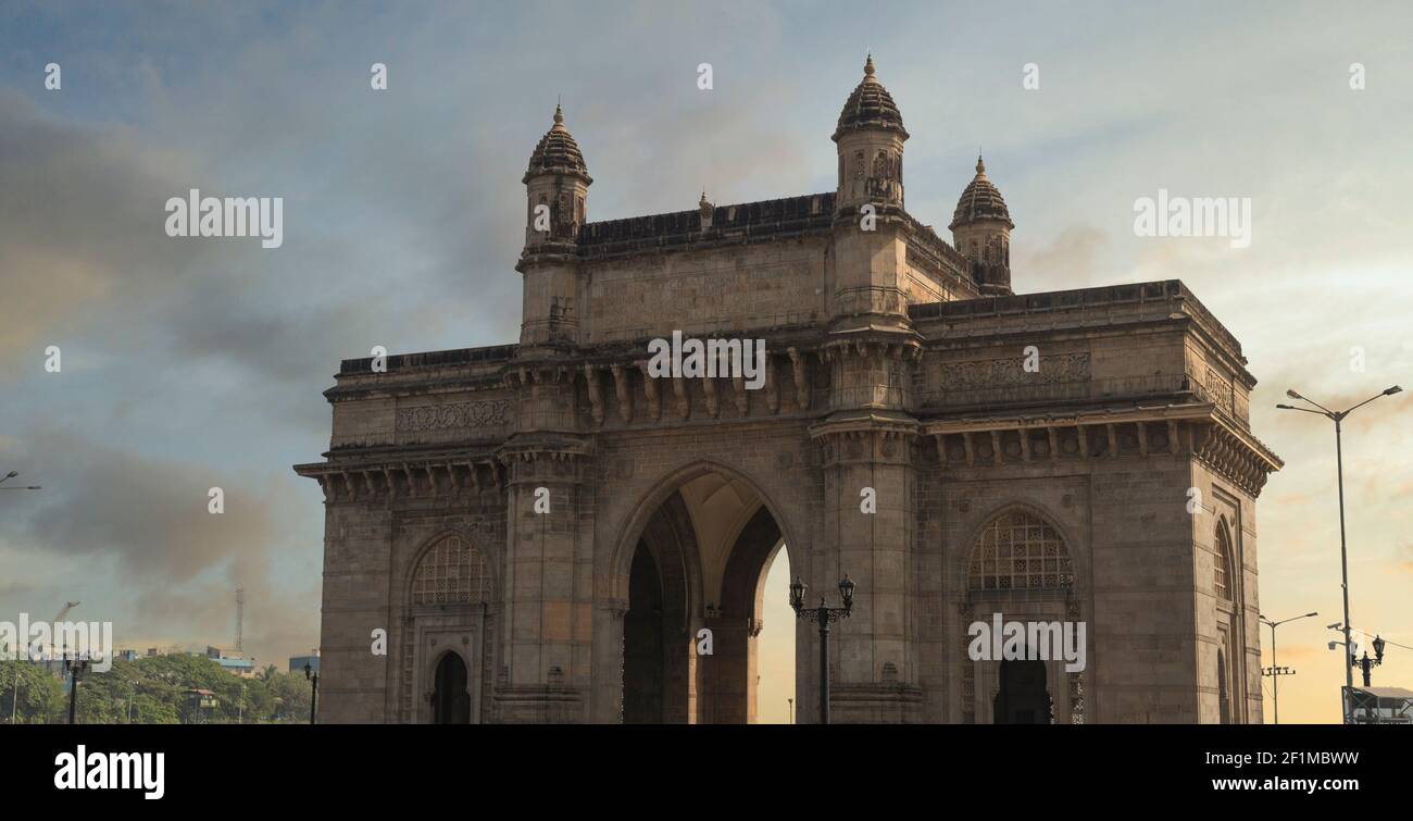 Mumbai architectural monument gate to the city.India Stock Photo - Alamy