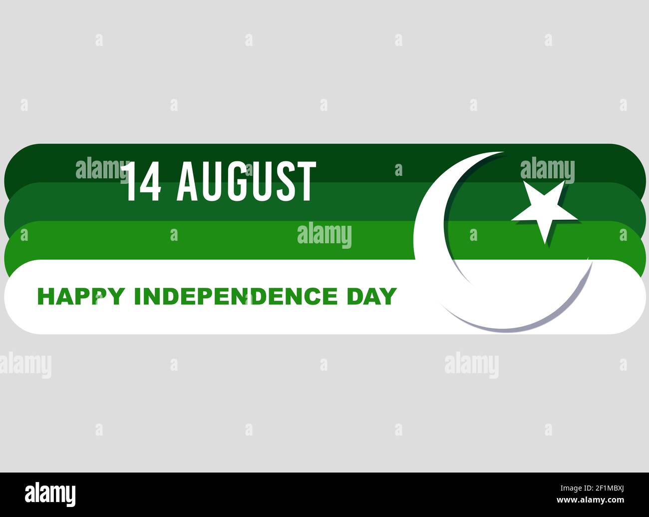 Pakistan independence day ,14 august Design Illustration. greeting card ...