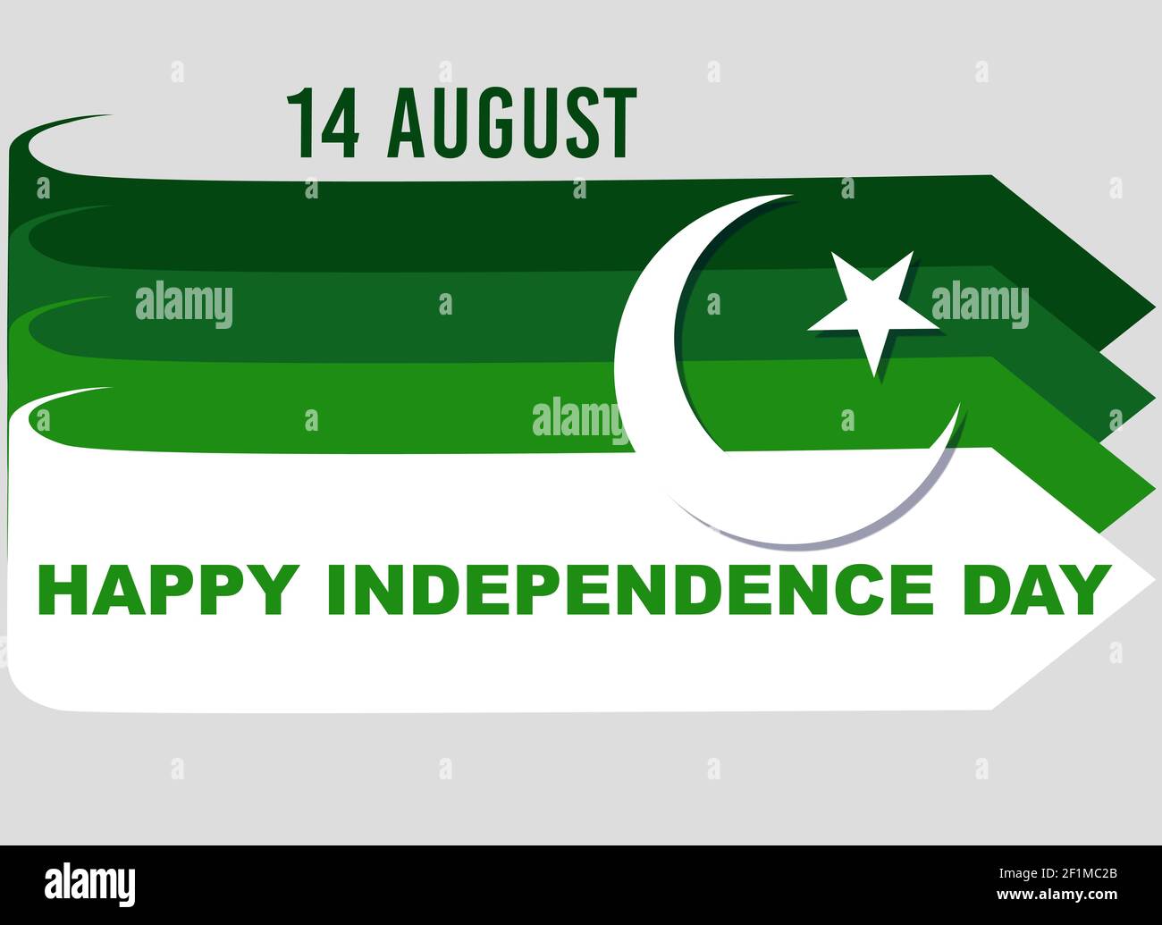 Pakistan independence day ,14 august Design Illustration. greeting card ...