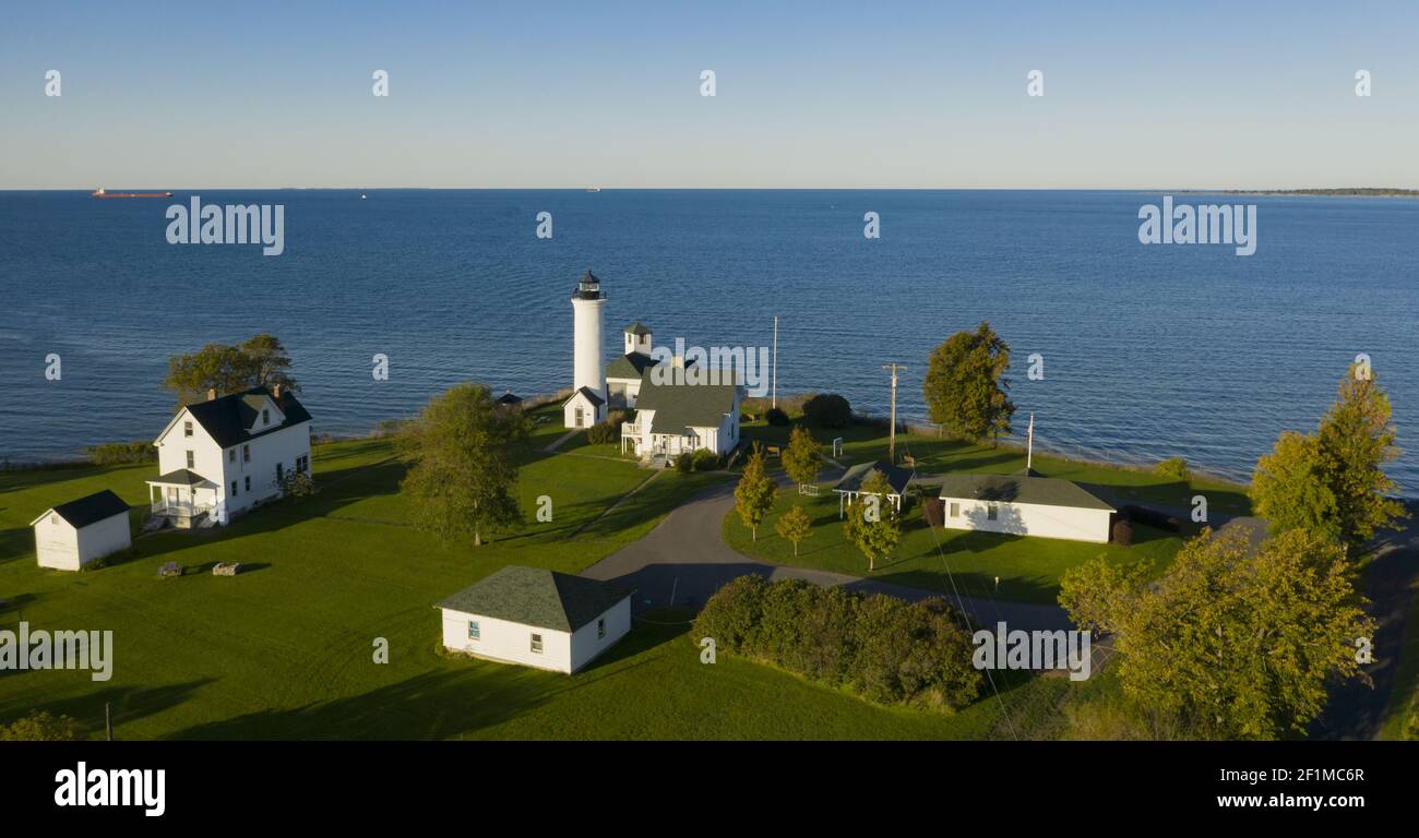 Tibbetts point lighthouse hi-res stock photography and images - Alamy