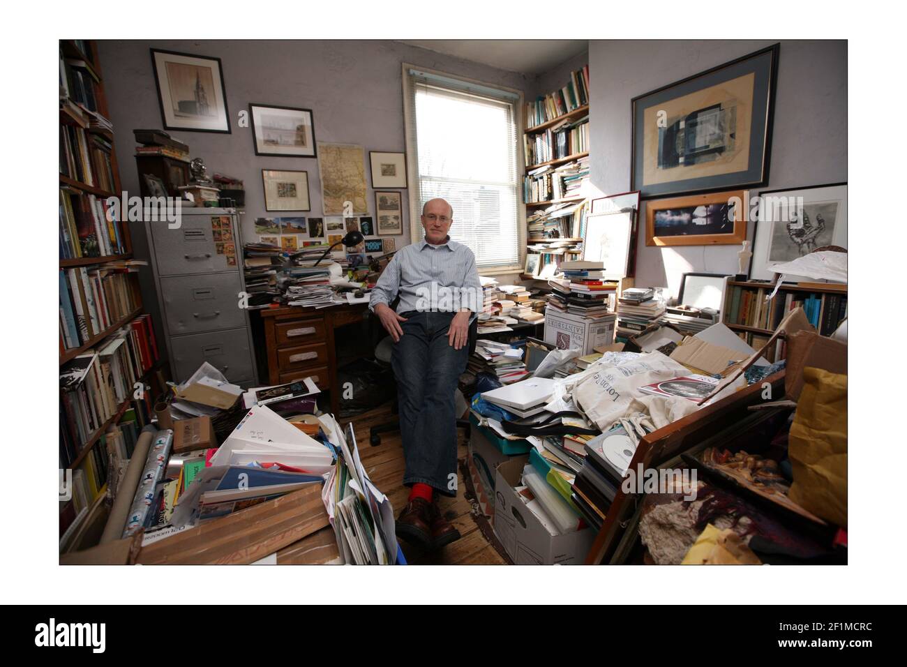 Ian Sinclair in the house where he has lived for 40 yearsphotograph by ...