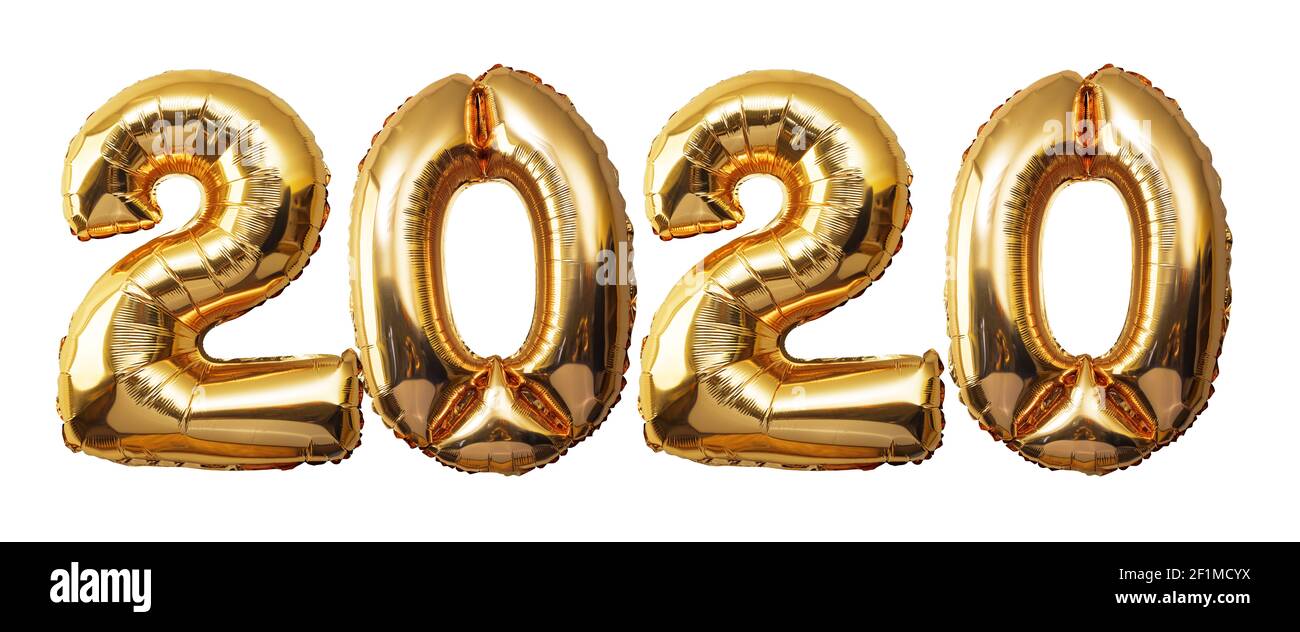 2020 new year numbers hi-res stock photography and images - Alamy