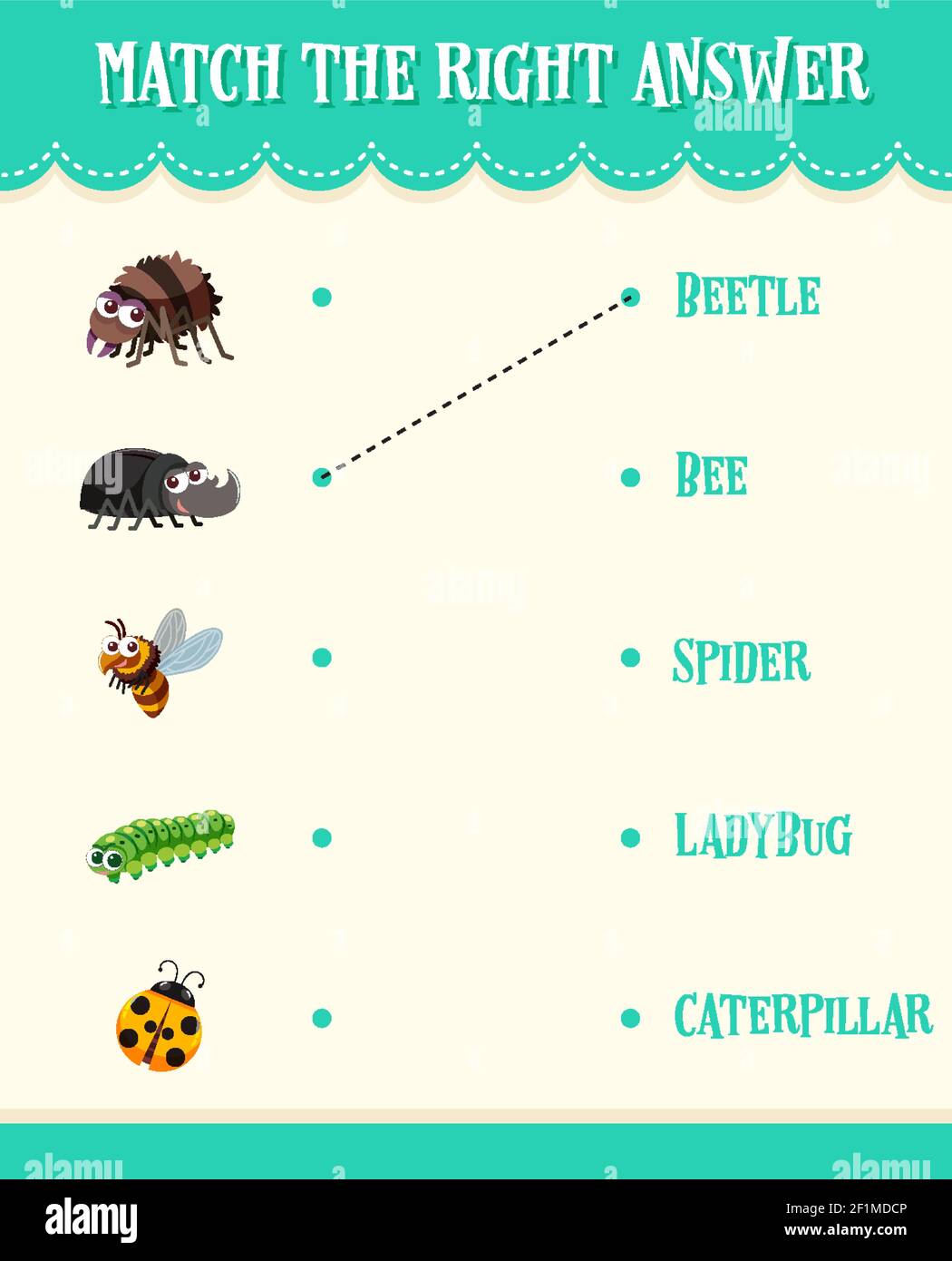 Math count number worksheet illustration Stock Vector Image & Art - Alamy