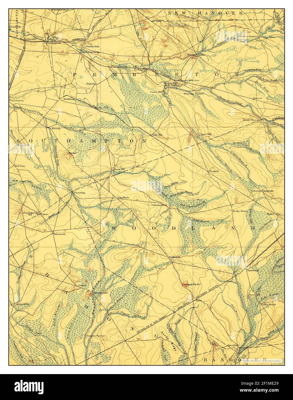 Pemberton map hi-res stock photography and images - Alamy