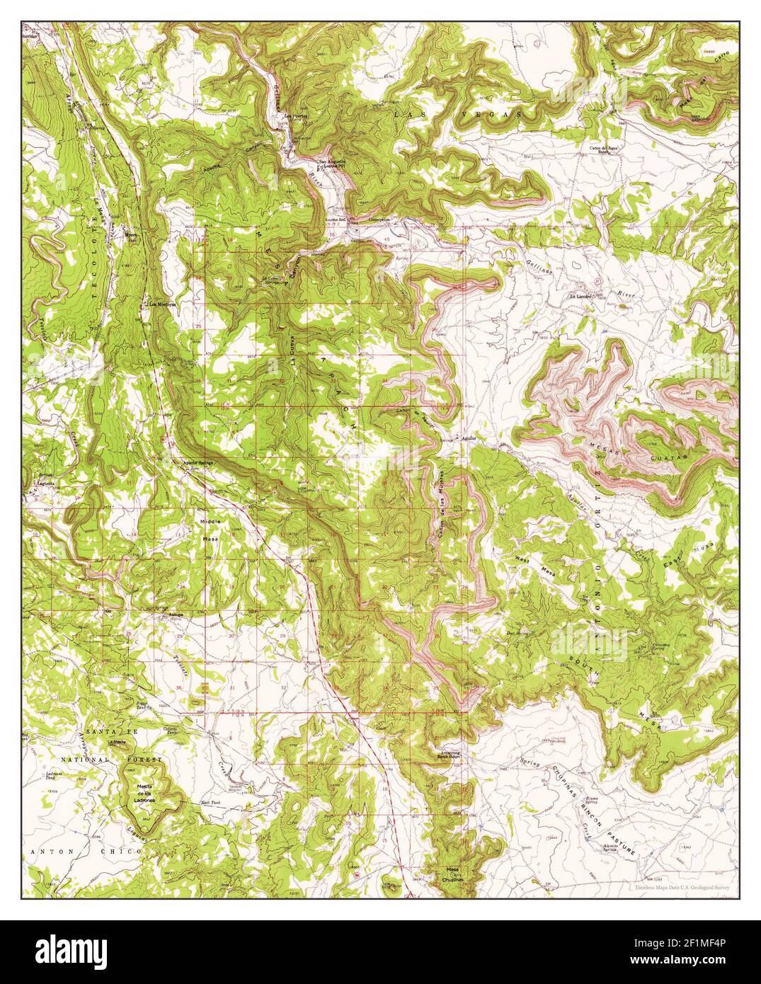 Apache county map hi-res stock photography and images - Alamy