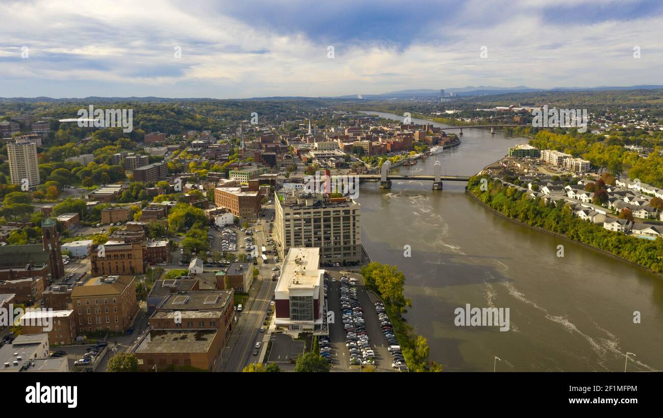 Architecture Downtown Troy New York High Resolution Stock Photography ...