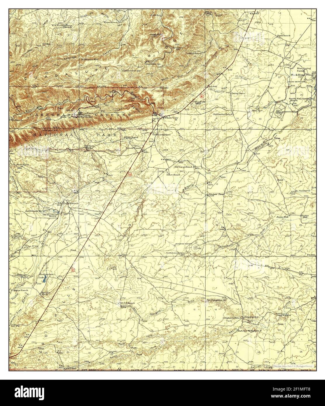 Carlsbad caverns east hi-res stock photography and images - Alamy