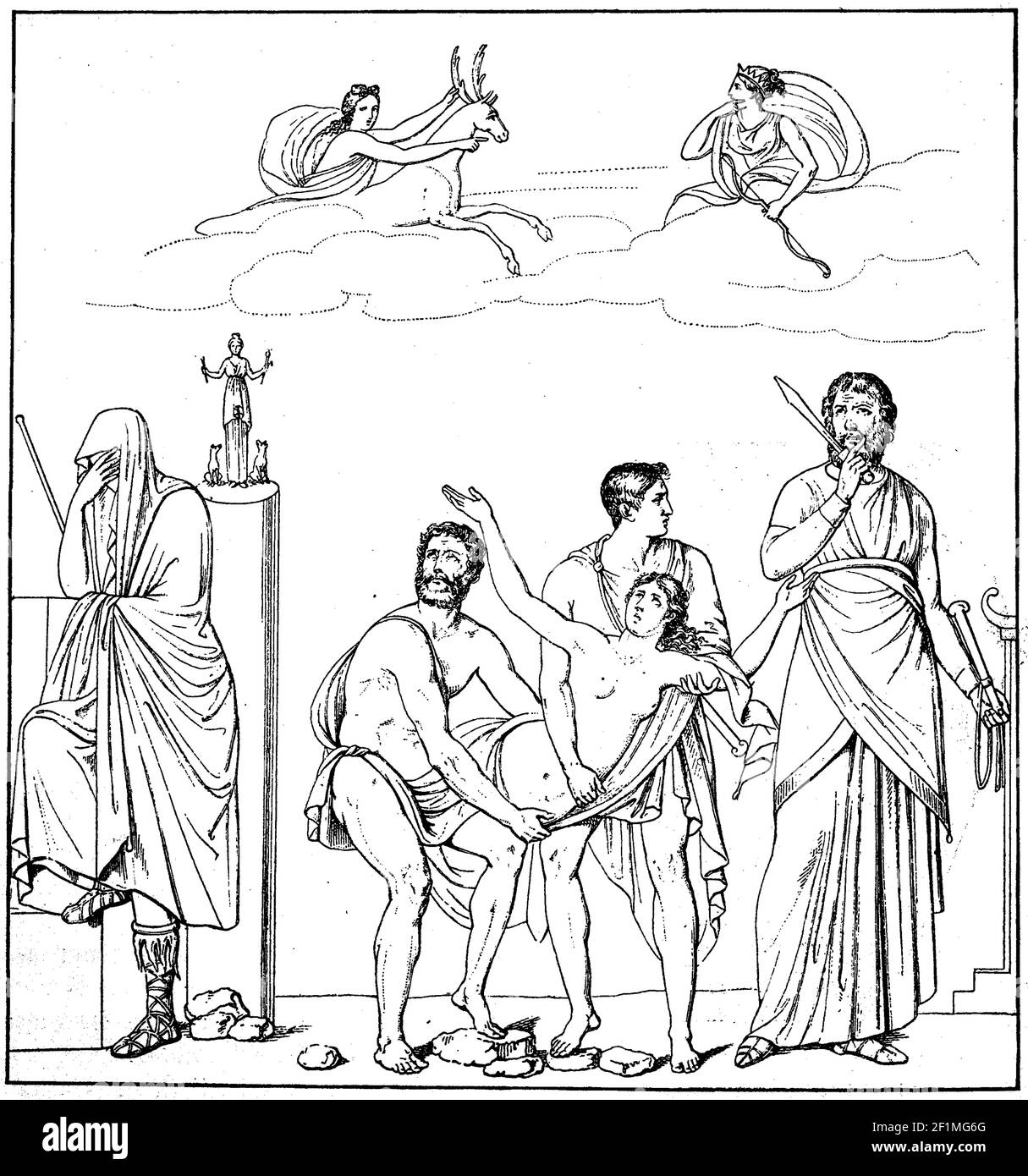 Sacrifice of iphigenia hi-res stock photography and images - Alamy