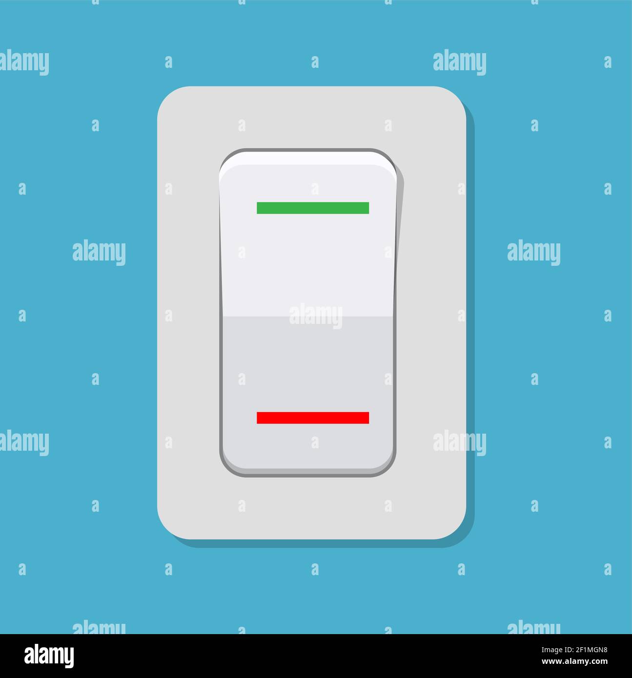 Cartoon illustration power light switch hi-res stock photography and ...