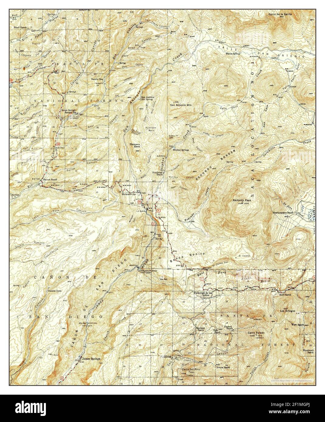 Jemez Springs Nm Map at Carlos Pratt blog