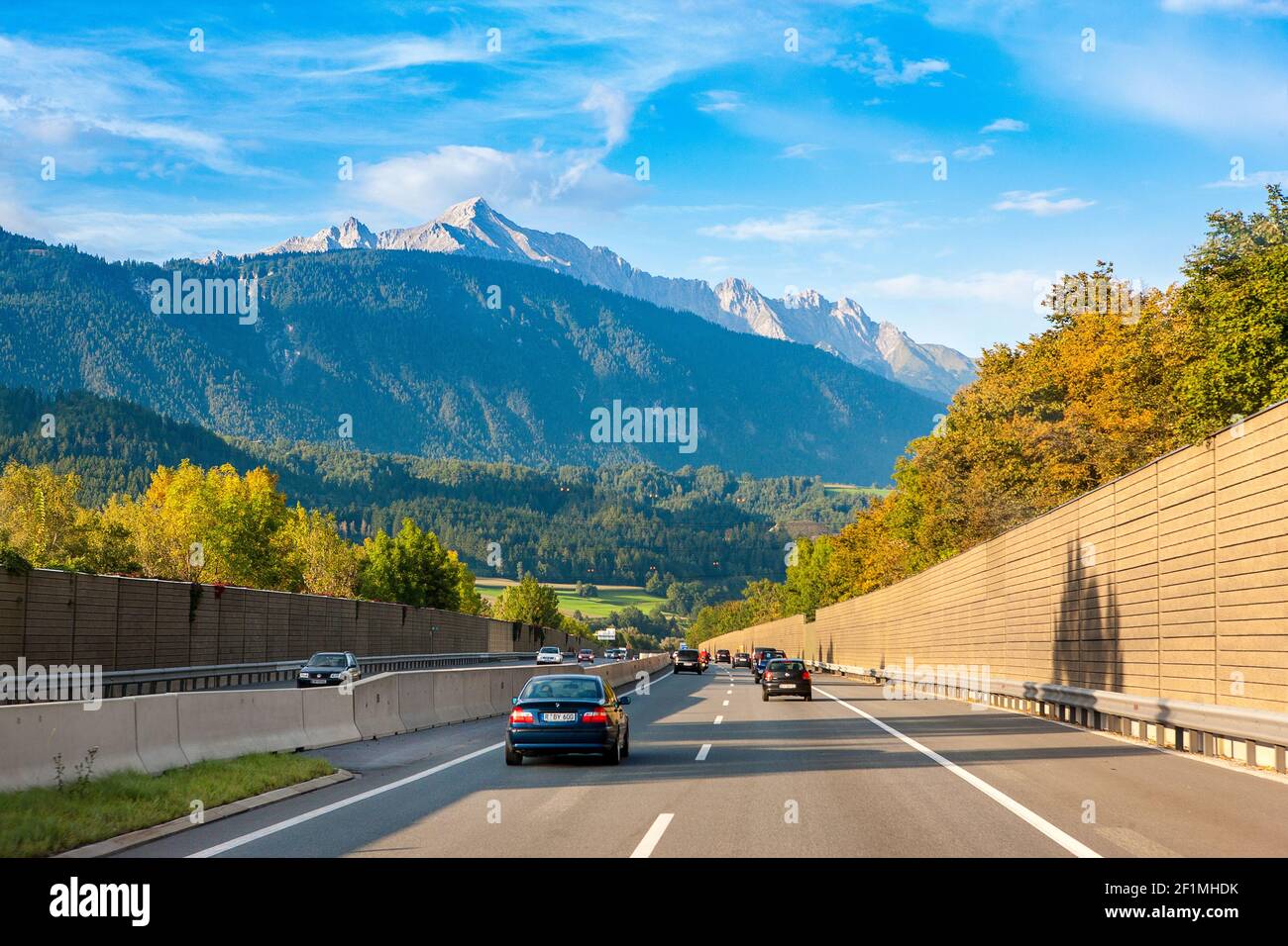 German autobahn truck hi-res stock photography and images - Alamy