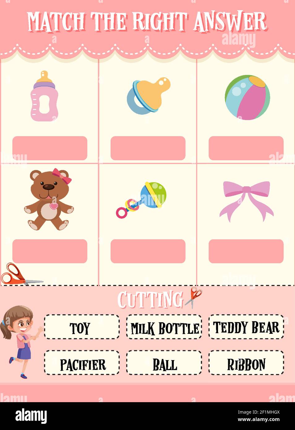 Math count number worksheet illustration Stock Vector Image & Art - Alamy