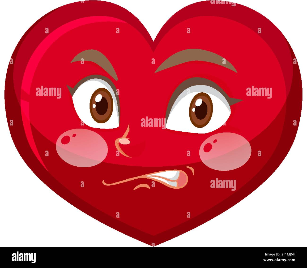 Disgusting emoji Stock Vector Images - Alamy