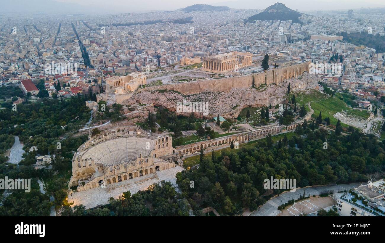 History athens hi-res stock photography and images - Alamy