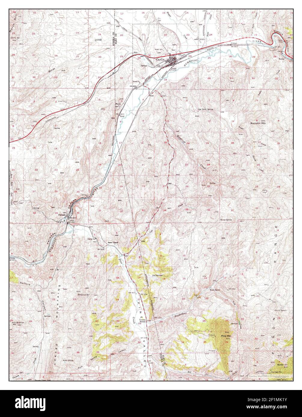 Map of carlin hi-res stock photography and images - Alamy
