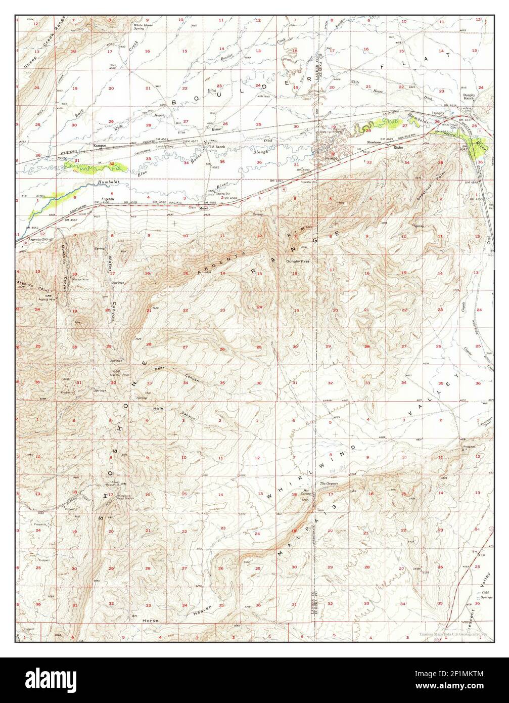 Map of dunphy hi-res stock photography and images - Alamy
