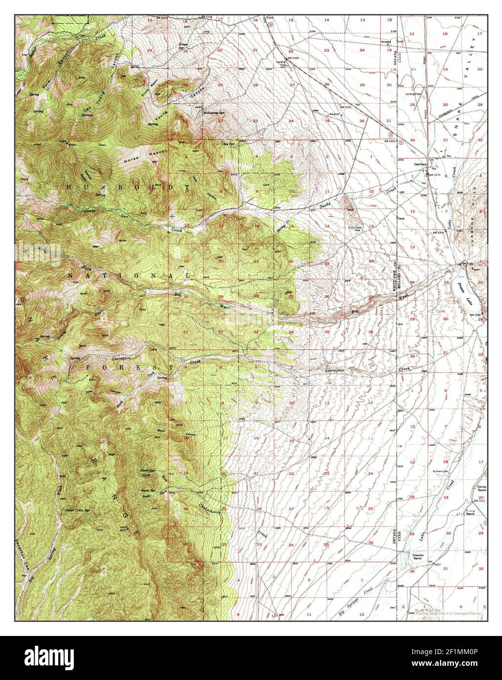 Map of garrison Cut Out Stock Images & Pictures - Alamy
