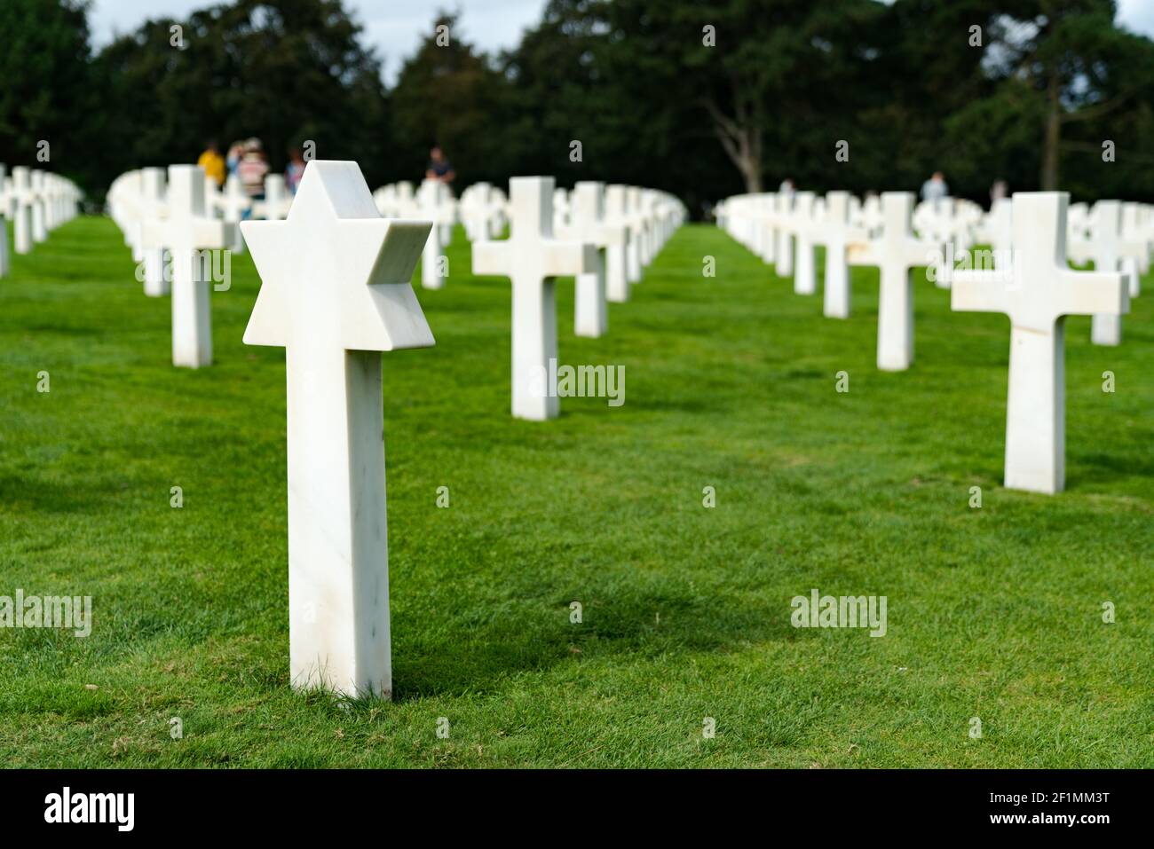 Normandy Cemetery American Flag High Resolution Stock Photography and ...
