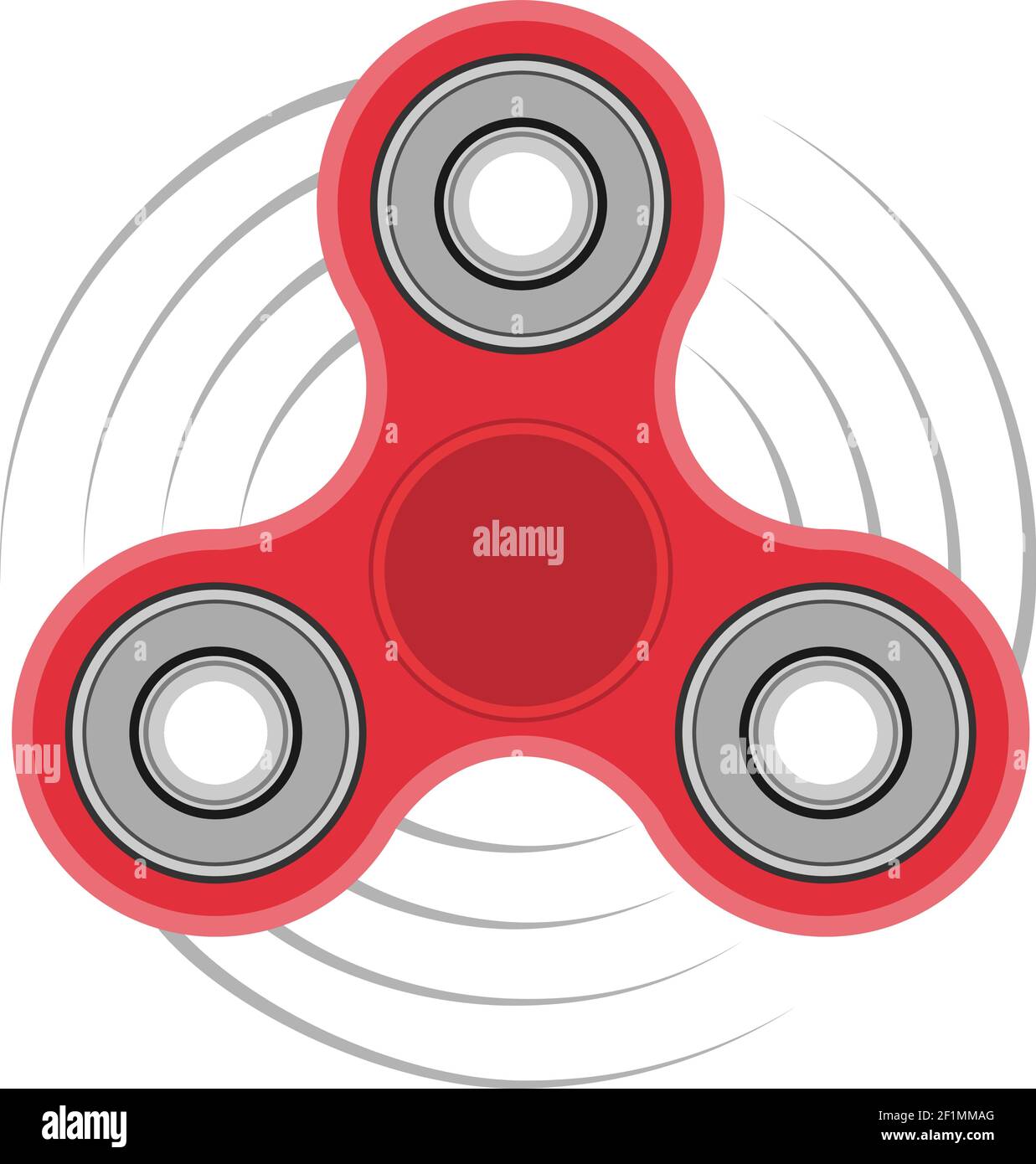 red hand spinner toy Stock Vector Image & Art - Alamy